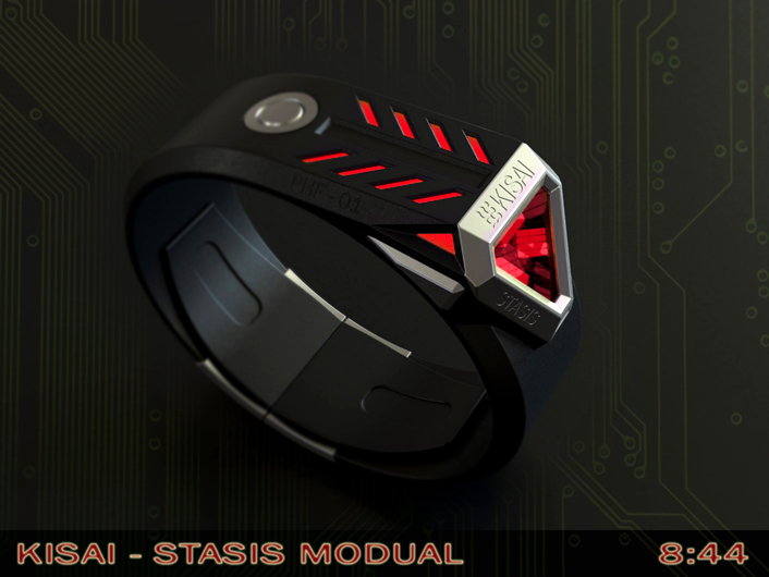 Stasis : A futuristic driver-style LED watch. | Tokyoflash Japan