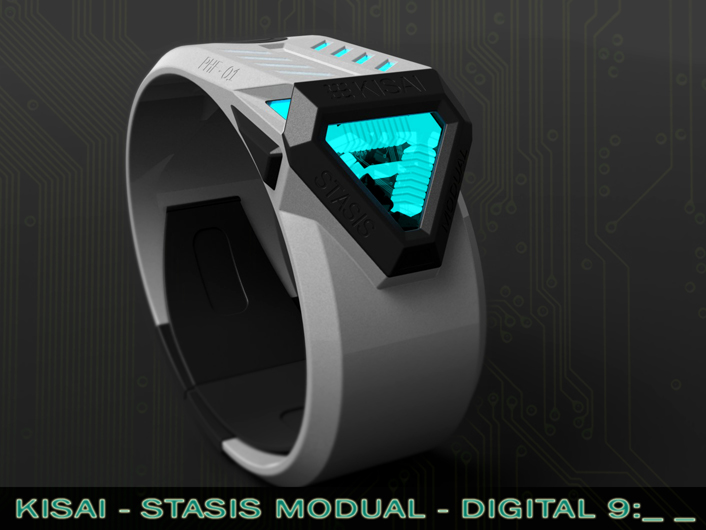 Stasis : A futuristic driver-style LED watch. | Tokyoflash Japan
