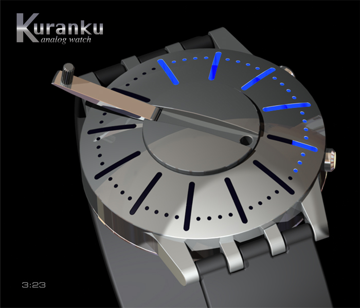 “Kuranku” watch takes wind-up to a new level. | Tokyoflash Japan