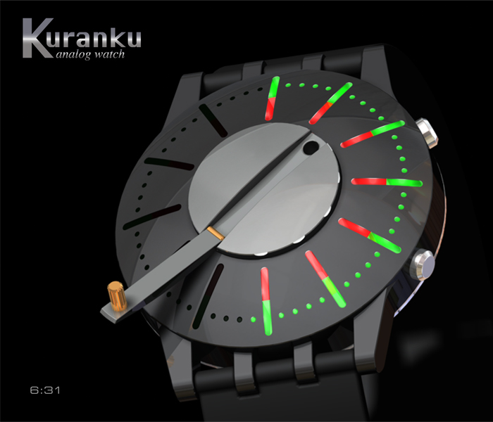 “Kuranku” watch takes wind-up to a new level. | Tokyoflash Japan