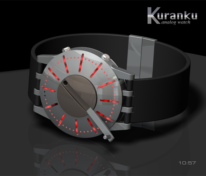 “Kuranku” watch takes wind-up to a new level. | Tokyoflash Japan