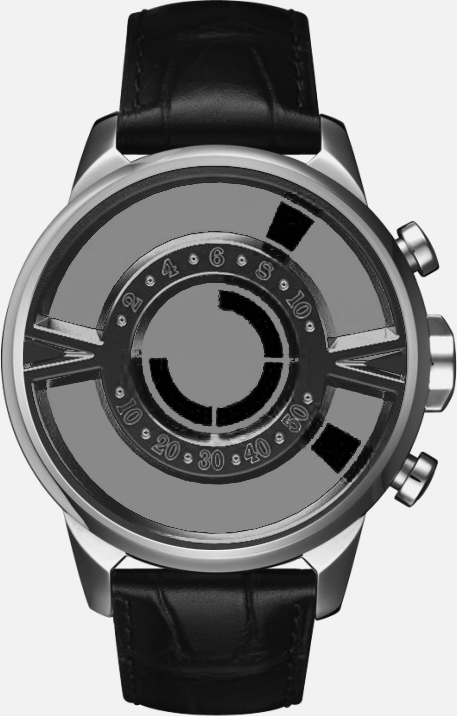 Icon LED watch with customizable palettes | Tokyoflash Japan