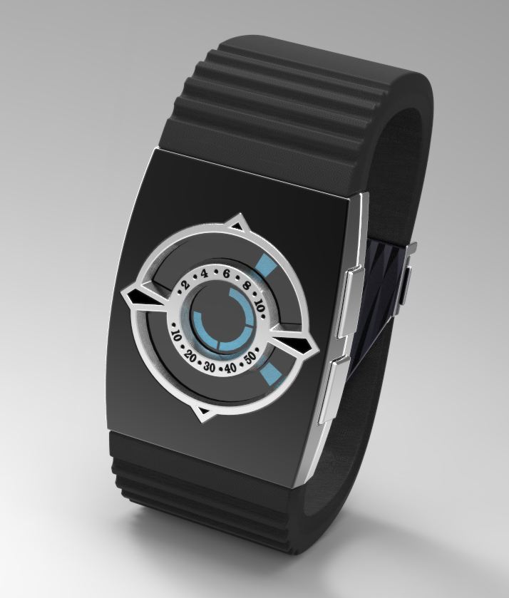 Icon LED watch with customizable palettes | Tokyoflash Japan