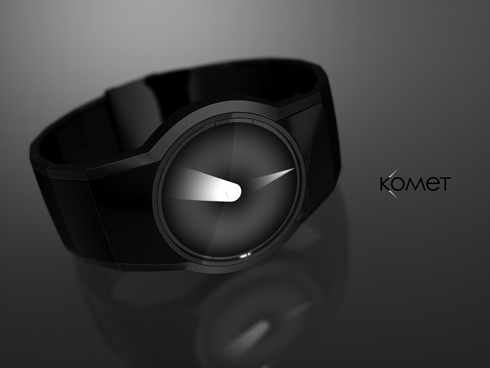 Minimalist Komet watch for the astro minded. | Tokyoflash Japan