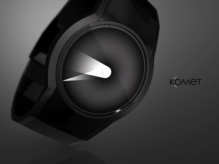 Minimalist Komet watch for the astro minded. | Tokyoflash Japan