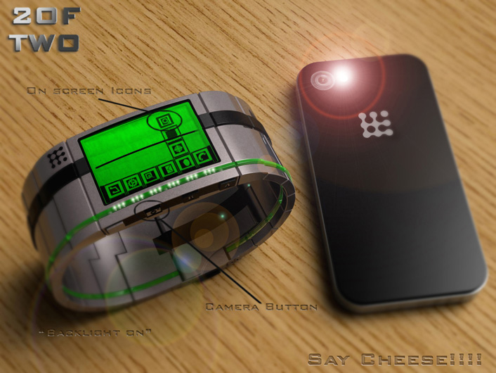 2ofTWO smartwatch brings you closer to the collective. | Tokyoflash Japan