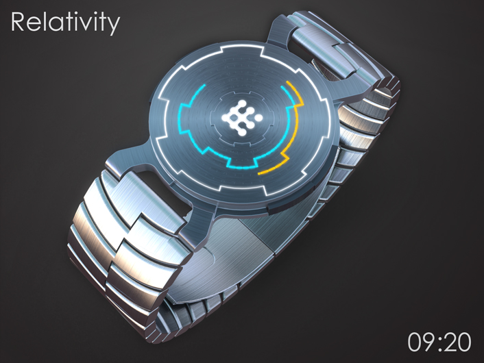 Relativity watch reacts to your activity level (updated) | Tokyoflash Japan