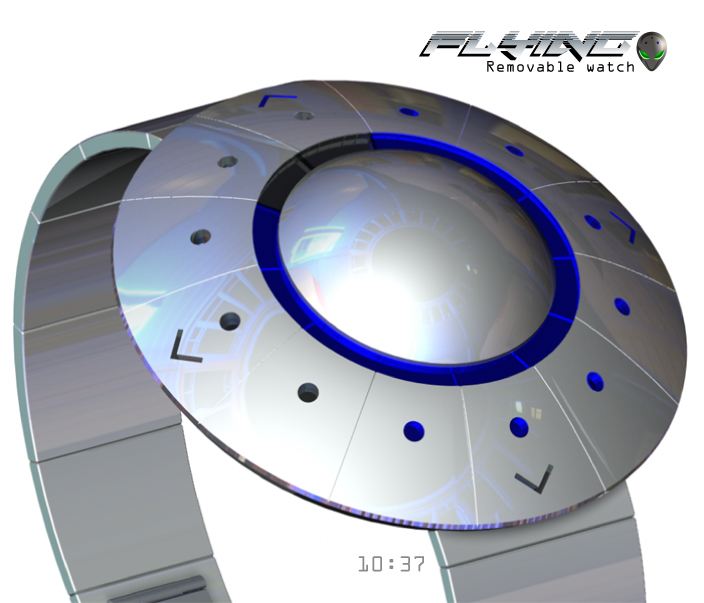 ‘Flying watch’ lifts off your wrist & becomes… | Tokyoflash Japan