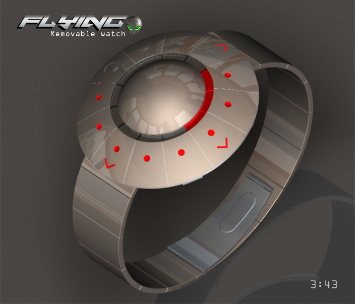 ‘Flying watch’ lifts off your wrist & becomes… | Tokyoflash Japan