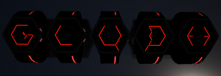 Glyph LED watch looks cryptic, is actually easy! (update) | Tokyoflash ...