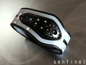 Sentinel watch keeps a robotic eye on you | Tokyoflash Japan