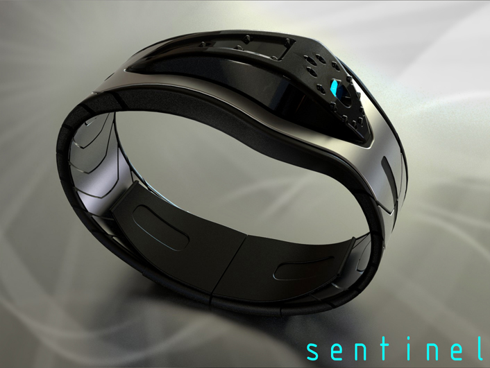 Sentinel watch keeps a robotic eye on you | Tokyoflash Japan