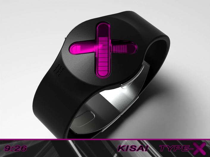 Type-X watch makes its mark on your wrist | Tokyoflash Japan