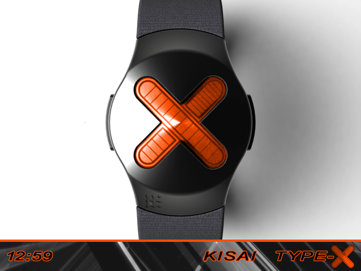 Type-X watch makes its mark on your wrist | Tokyoflash Japan