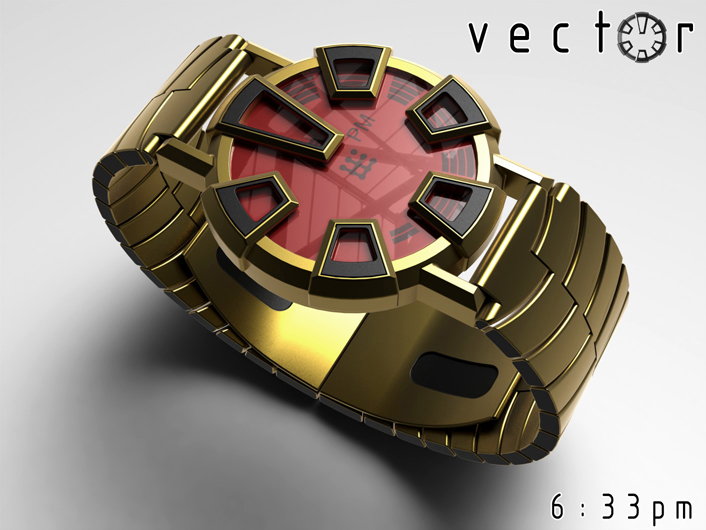 Vector watch: Intuitive industrial styling. | Tokyoflash Japan