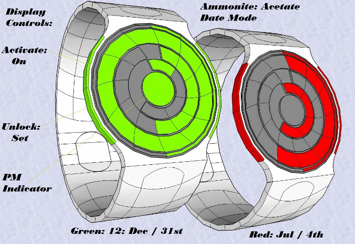 Ammonite watch inspired by prehistoric fossil. (update) | Tokyoflash Japan