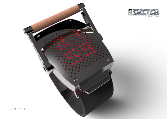 Switch watch activated by brute force! | Tokyoflash Japan