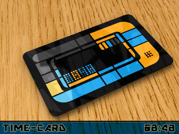 Time-Card is your futuristic pocket watch. | Tokyoflash Japan