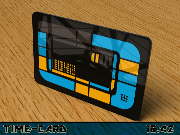 Time-Card is your futuristic pocket watch. | Tokyoflash Japan