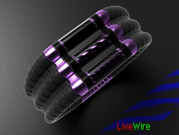 LiveWire watch sparks into action to show the time | Tokyoflash Japan