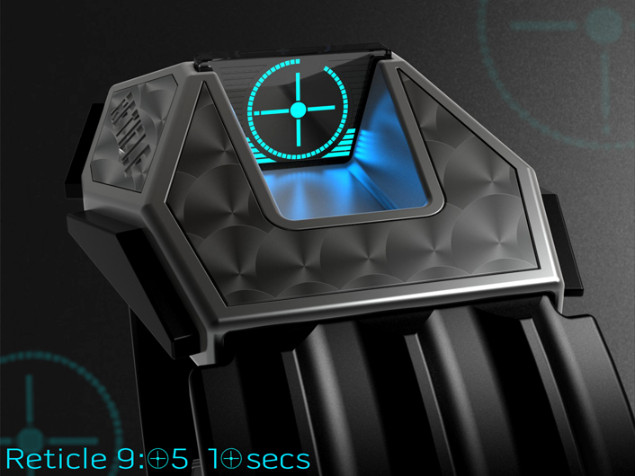 Reticle watch targets futuristic time telling. | Tokyoflash Japan