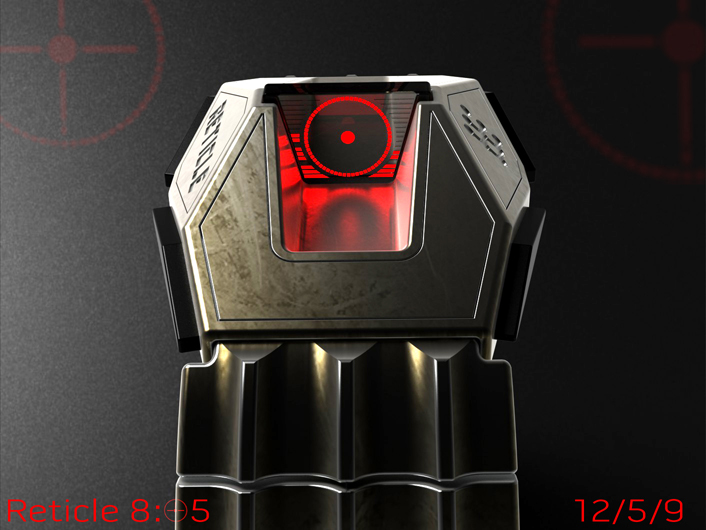 Reticle watch targets futuristic time telling. | Tokyoflash Japan